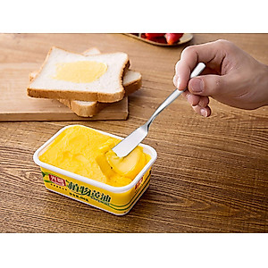 Xowine Stainless Steel Butter Knife Set of 12, Spreader Knives