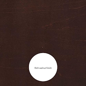 Linon Angela Walnut Vanity Set,30" x 36" x 18"