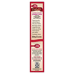 Betty Crocker Cherry Chip Cake Mix | Creamy White Vanilla Frosting | One - I AM CAPABLE MAGNET©.