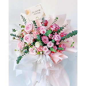 30Pcs Floral Card Holder Picks-Wire Place Card Holder for Wedding-Metal Photo Picture Clip Holder-Table Name Number Holder,Memo Note Holder for Flower Arrangement,Wedding,Baby Shower,Party,Decorations