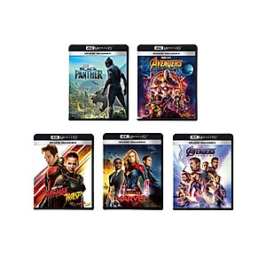 【Amazon.co.jp限定】MARVEL 4K UHD MovieNEX 19本セット(MARVEL インフィニティ・サーガ オリジナルアートボード付き) [Blu-ray]