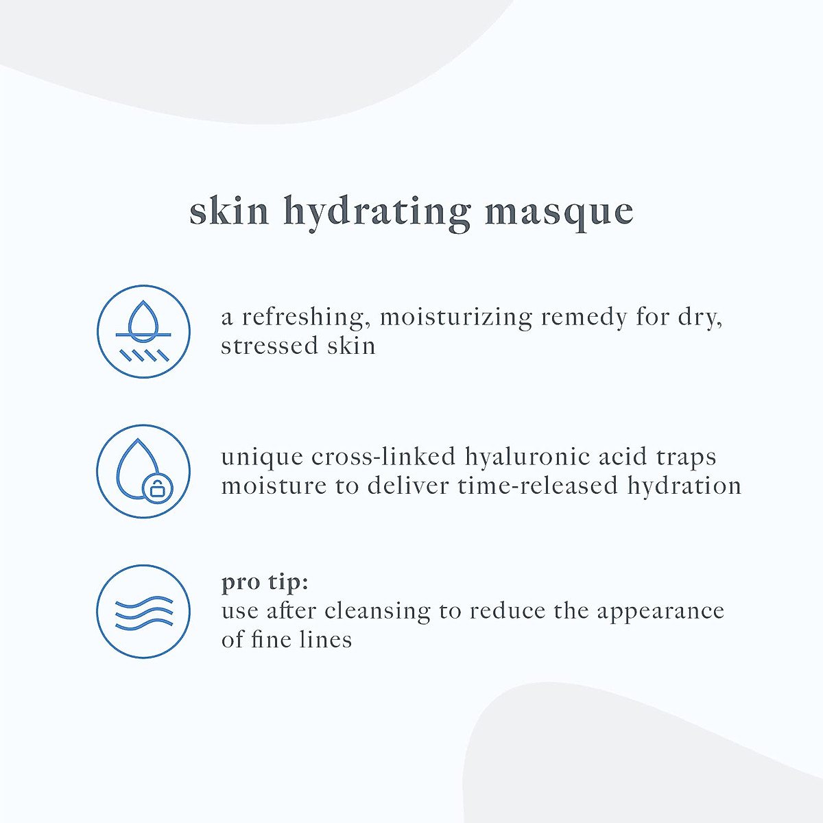 Dermalogica Skin Hydrating Masque Moisturizing Face Mask with Hyaluronic Acid - Minimizes Fine Lines and Restores Suppleness Through Increased Hydration, 2.5 Fl Oz