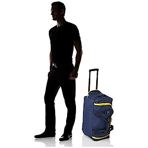 Rockland Rolling Duffel Bag, Navy, 40-Inch