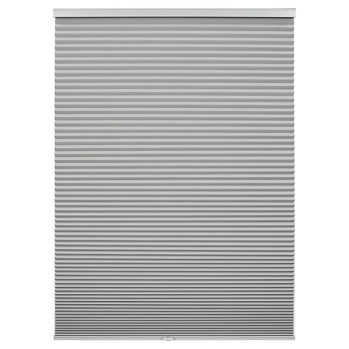 BlindsAvenue Custom ¾” Pleat, Cellular Shades, Color Urban Gray, Blackout Fabric Available in 2 Cordless Lift Systems. Customize to Widths Between 18”-96” Wide & Any Height Between 18”–84”