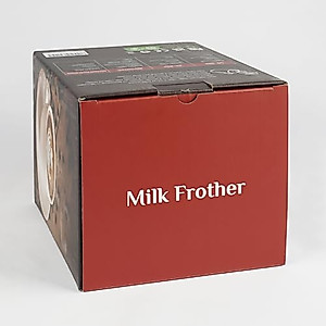 Dallfoll Milk Frother, 4-in-1 Milk Frother and Steamer Electric, Visualized Glass Design, 13.5oz/400ml Hot and Cold Milk Foam Maker for Coffee, Latte, Cappuccino Silent Operation, Automatic off