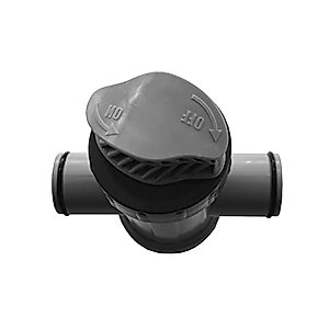 11872 Dual Split Hose Plunger Valve Pool Part Replacement for Above Ground Pool Pump(1Pcs)