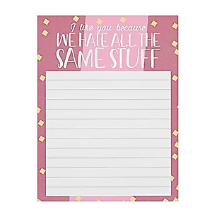4 Pack Funny Notepads for Coworkers Gifts, To Do Task Lists for Sarcastic Humor Office Supplies, 50 Lined Sheets per Snarky Pad (4 x 5 In)