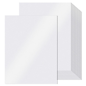 120 Sheets White Shimmer Cardstock 8.5x11, 92 lb Metallic Cardstock Paper White Cardstock Thick Paper for Crafts, Cards Making, Invitations, Printing, Certificates, Scrapbook Supplies