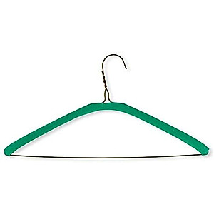 Non Slip Grips Foam Hanger Covers for Metal Wire Clothes Hangers 16 inch (40cm) Hangers NOT Included Soft Foam Protects Lingerie, Slips, Tank Tops, Spaghetti Straps, Dry Cleaning, Laundry 40 Count