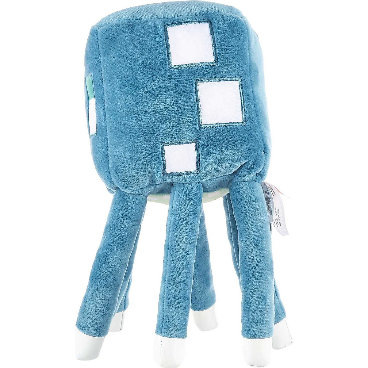 Mattel Minecraft Glow Squid Plush Figure with Lights & Sounds, Glow-in-The-Dark Soft Toy Based on Video Game, Collectible Gift for Fans Age 3 Years & Older
