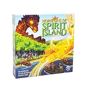 Greater Than Games | Horizons of Spirit Island | Cooperative Strategy Board Game | 1 to 3 Players | 90+ Minutes | Ages 14+