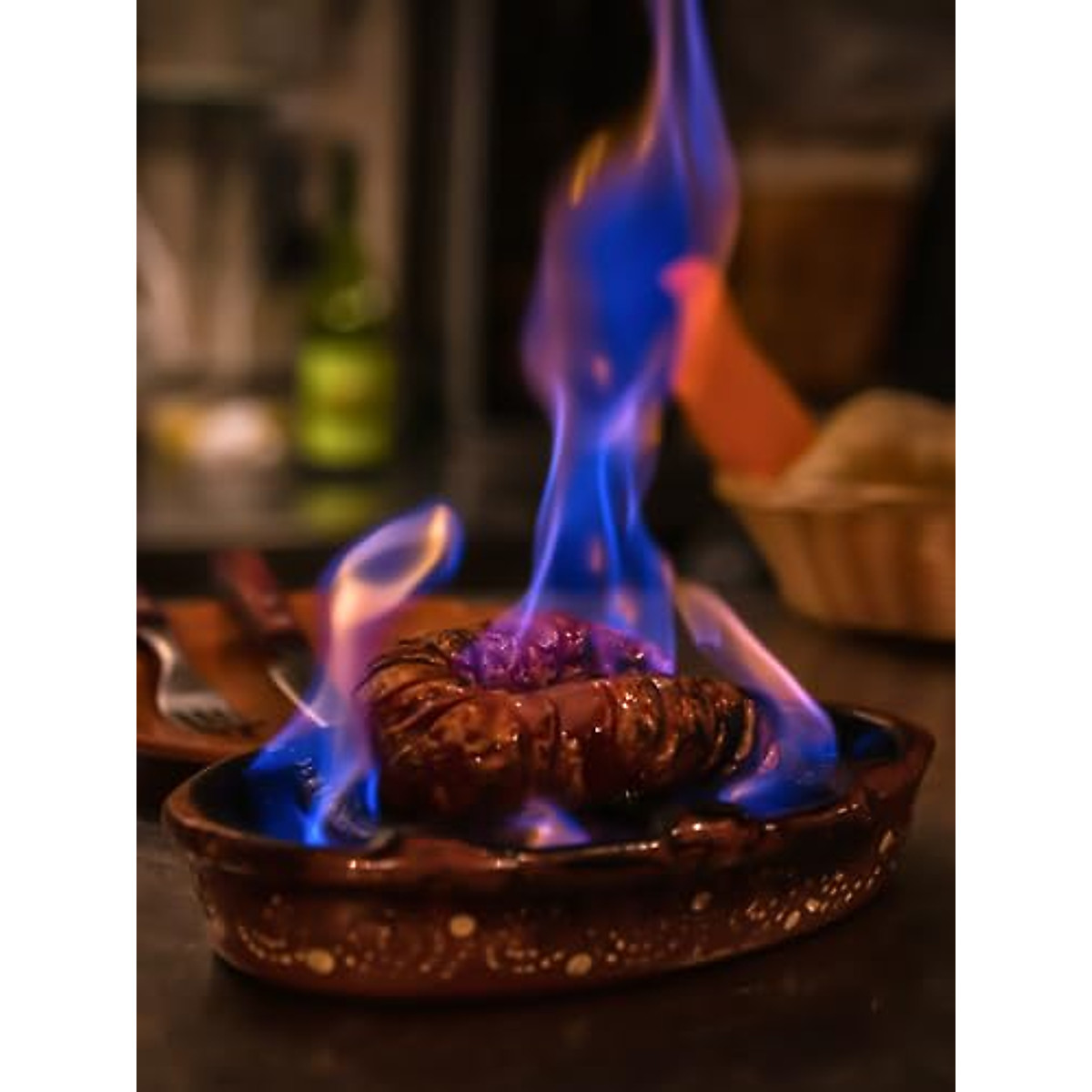 Large Traditional Portuguese Pottery Terracotta Clay Sausage Roaster Made in Portugal