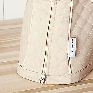 KitchenAid Quilted Fitted Tilt-Head Stand Mixer Cover Single Pack, Milkshake, 14.375"x18"