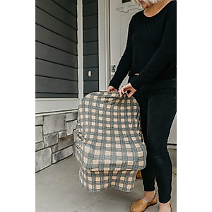 Copper Pearl Multi-Use Cover: Car Seat Covers, Nursing Cover, and Stroller Cover for Sun - Stretchy Fabric, All-Season Use, Stylish Designs, Easy Access for Moms - Billy