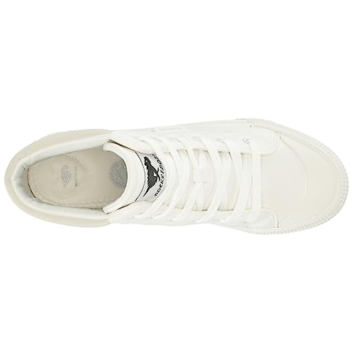 Rocket Dog Women's CHEERYHI Sneaker, 7.5 White