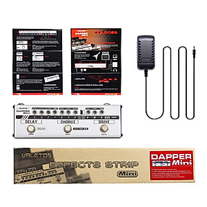 Valeton Dapper Mini Stage Session Gigging Gear Overdrive Distortion Chorus Delay Guitar Multi-Effects Pedal