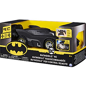 DC Comics Batman Batmobile Remote Control Vehicle 1:20 Scale, for Kids Aged 4 and up