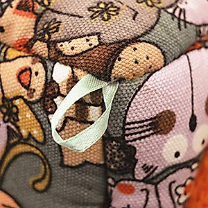 KAMEIOU Small Animal Hamster Hedgehog Small Guinea Pig Bed Hideout House Washable Warm Cartoon Hamster Hedgehog Chinchilla Ferret Guinea Pig Cage Hammock Beds for Small Animals Guinea Pig Accessories