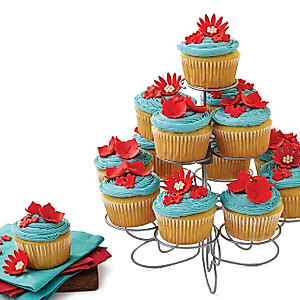 Wilton Cupcakes 'N More Small Cupcake Stand - Metal Dessert Stand