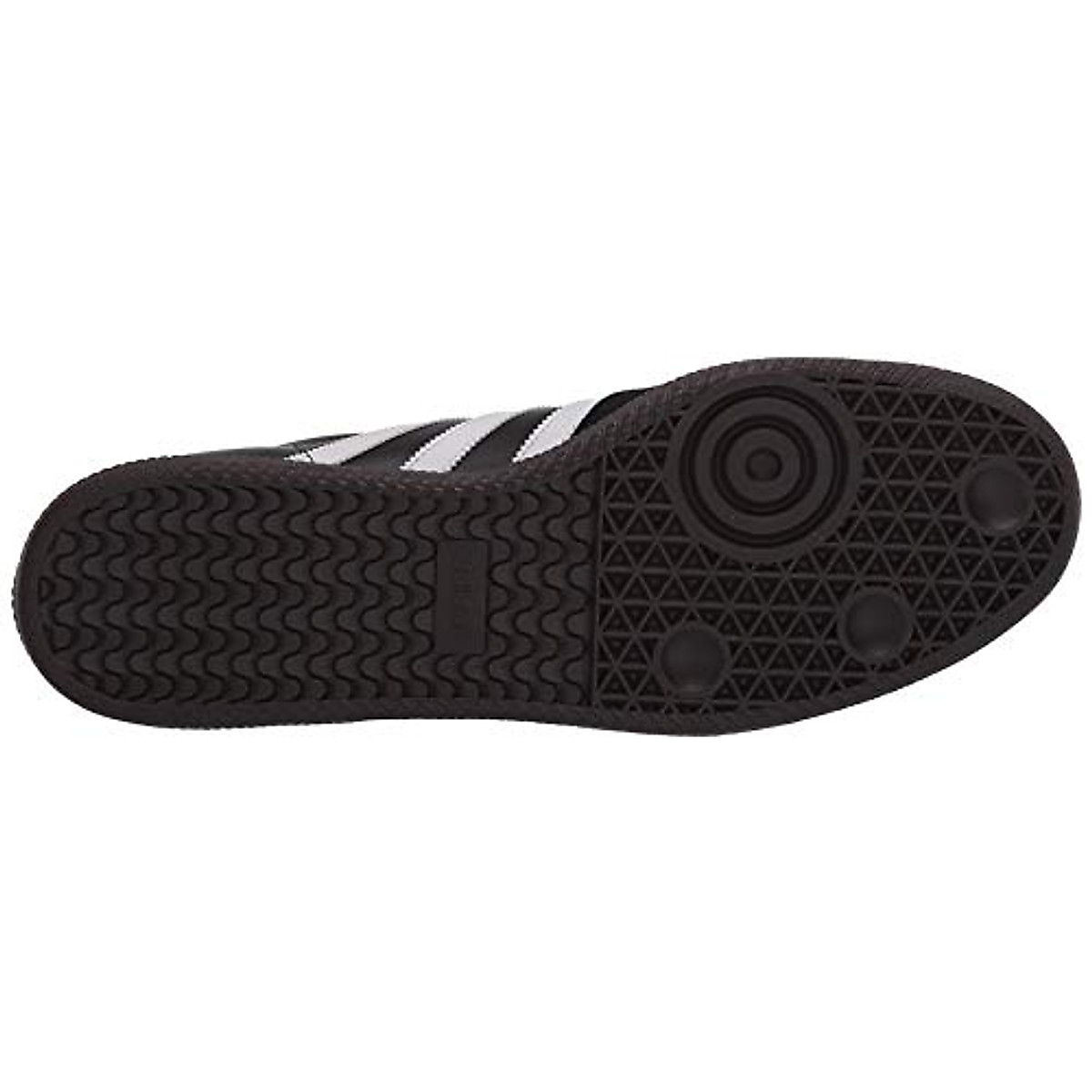 adidas Men's Samba Soccer Shoe, White/Black, 11 M US