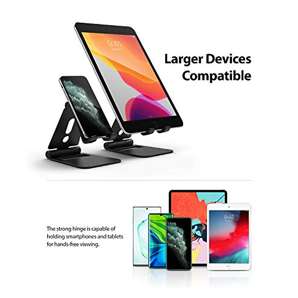 Ringke Super Folding Stand Designed for Nintendo Switch Playstand, Portable Nintendo Switch Stand Holder Dock Multi-Angle Foldable Stand