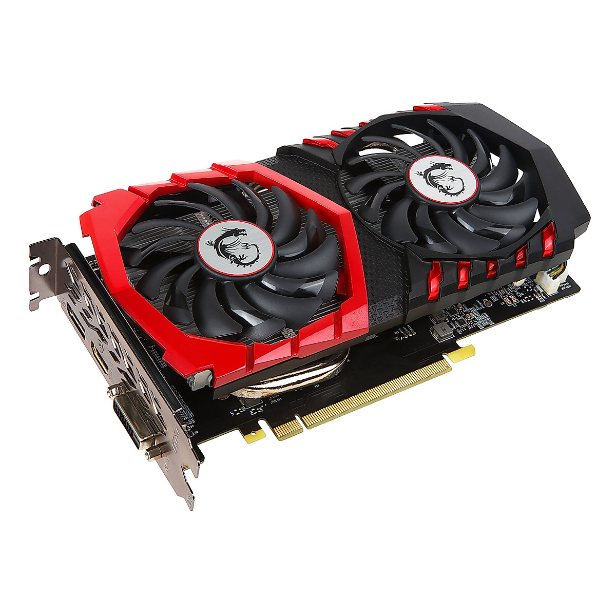 MSI Computer Video Graphic Cards GeForce GTX 1050 TI GAMING X 4G, 4GB