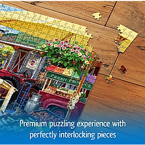 Wonder Forge Farmer's Market Day 1000 Piece Jigsaw Puzzle for Adults | Unique, Perfectly-Fitting Pieces | Fun, Vibrant Imagery | Amazon Exclusive