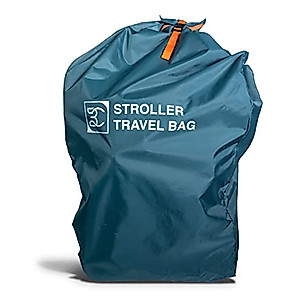 Extra Large - Heavy Duty Stroller Gate Check Bag | Waterproof | Compatible with: WONDERFOLD, BOB, VEER, JEEP WAGON, ETC. | Fits most car seats, stroller wagons, double and Jogging Strollers