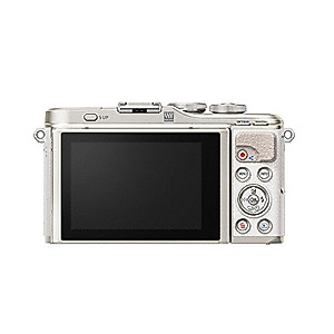 OM SYSTEM OLYMPUS PEN E-PL9 Body Only with 3-Inch LCD (Pearl White)