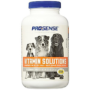 ProSense Vitamin Solutions 90 Count, Chewable Tablets for Dogs, Helps Support Overall Wellness (P-87039)