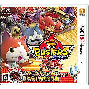 Yo-kai Watch Busters Red Cat Team Ver for Nintendo 3ds Japanese Version