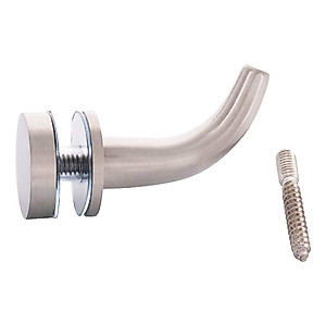 C.R. Laurence DRH1PN CRL Polished Nickel Designer Robe Hook