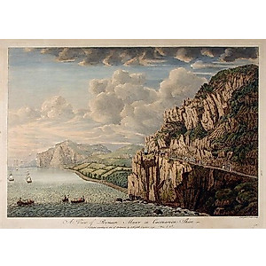 A View of Penmaen Mawr in Caernarvon Shire