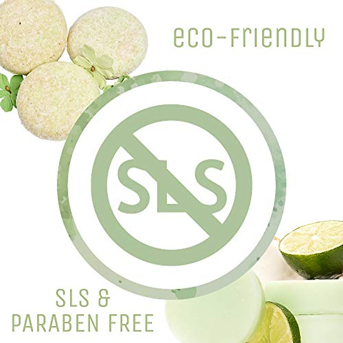 Sweet & Sassy 3 Shampoo Bars. Made in the USA. All Natural, Organic, SLS Free, Plastic Free, Safe for Color Treated Hair - Coconut Smiles.