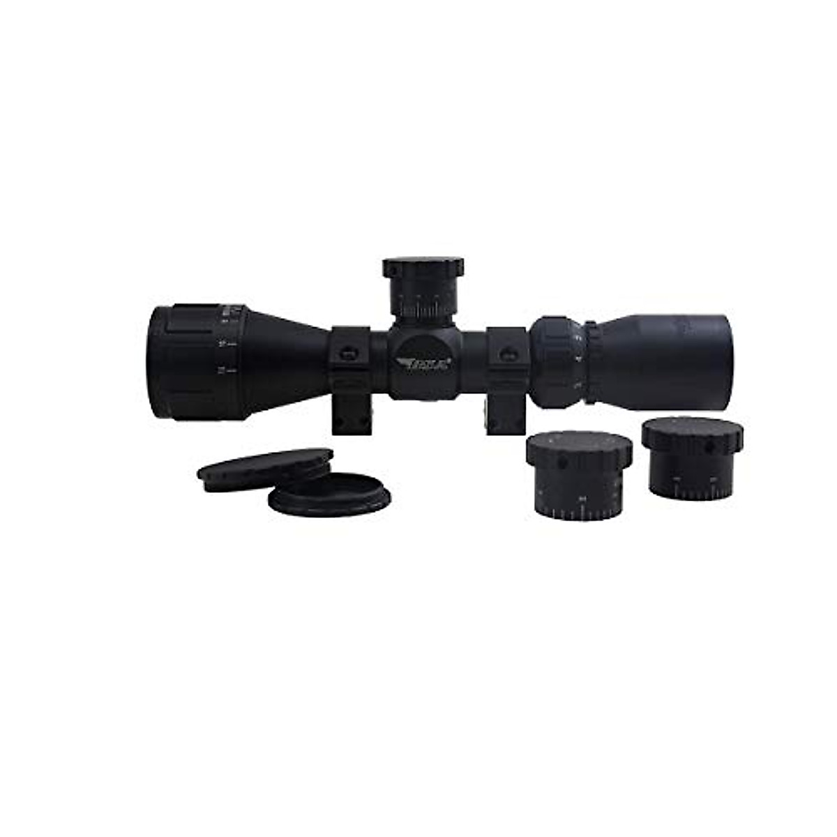 BSA Optics 22-27X32AOCWRTB Sweet 22 AO Compact 2X-7X 32mm Rifle Scope, Multi, 2X - 7X