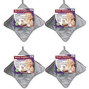 Jokari Hot Bowl Holders are Microwavable and Combine Benefits of a Hotpad and Cozy for a Hot, Warm or Even Cold Soup Bowl or Pot. Stabilizer and Hugger Shaped for Large and Small Bowls for Easy Eating