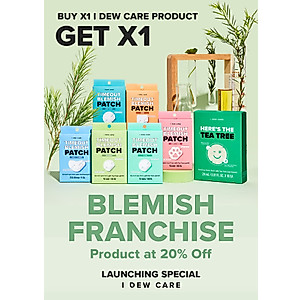 I DEW CARE Hydrocolloid Acne Pimple Patch - Timeout Blemish Original + Timeout Blemish Plus Bundle