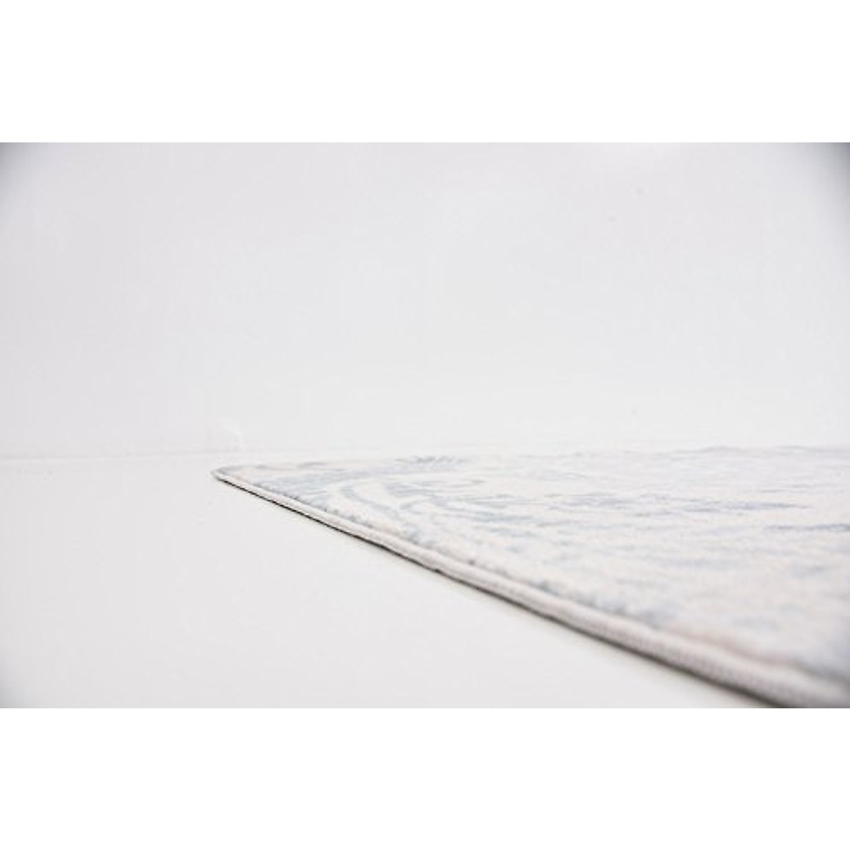 Unique Loom Paris Collection Pastel Tones Traditional Distressed Blue Area Rug (8' 0 x 10' 0)