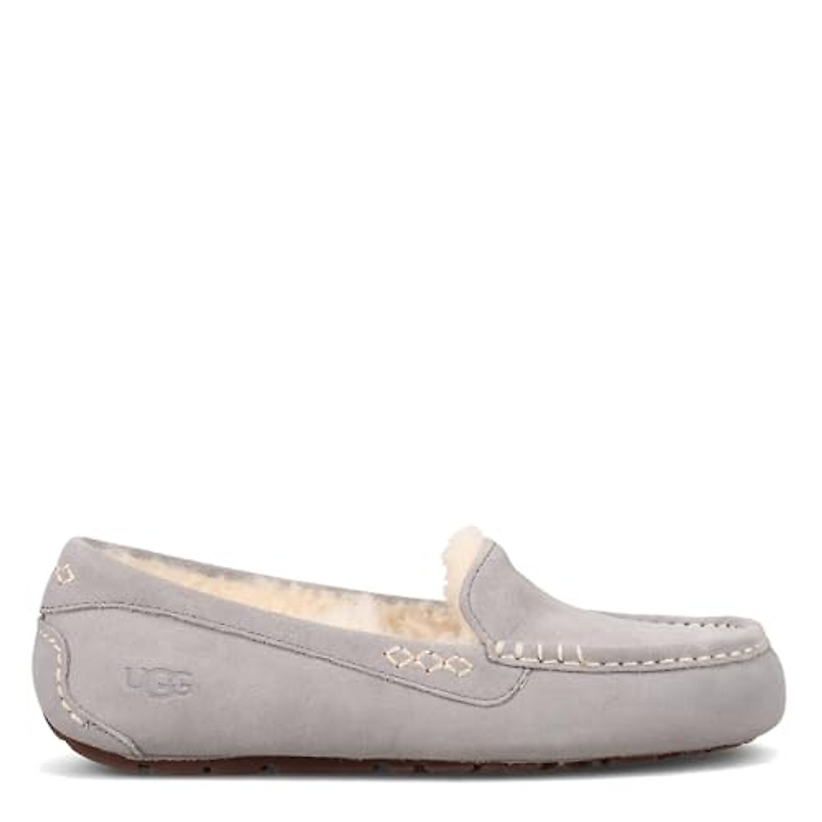 UGG Women's Ansley Slipper, Light Grey, 08