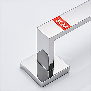 OMOONS Single Towel Bar,Sus Kitchentowel Bars,Storage Organizer Hanger Wall Mount,Mirror Polishing Finish/40Cm