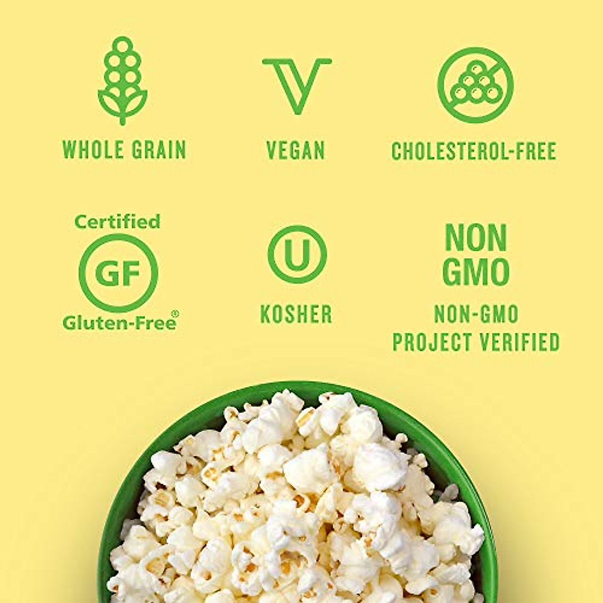 Angie's BOOMCHICKAPOP Sea Salt Popcorn, 0.6 oz. (Pack of 24)