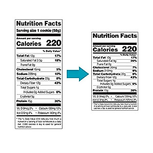 Quest Nutrition Protein Cookie, Peanut Butter,2.04 Ounce, Pack of 12