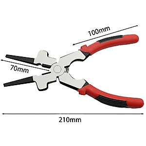 JHTII MIG Welding Pliers 8", Welding Tools for Nozzle Cleaner, Multipurpose Welding Pliers