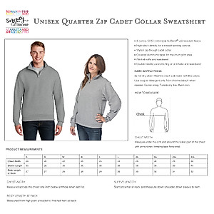 Kappa Delta Quarter Zip Pullover Sweatshirt (L)