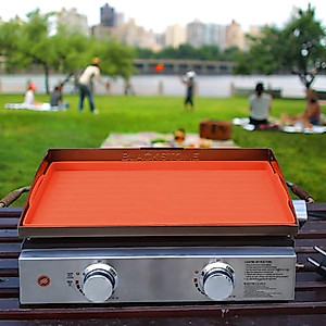 Silicone Mat Cover for Blackstone Griddle 22 Inch, 22" Griddle Mat All Season Cooking Surface Protective Cover Heavy Duty Reusable Food Grade Silicone Mats for Blackstone Grill Flat Top