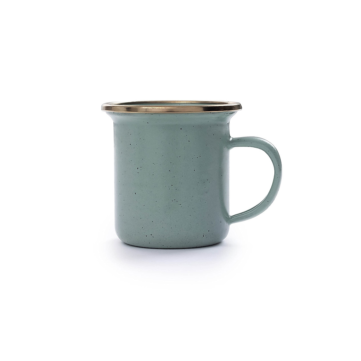Barebones Enamel Espresso Cup Set - Mint, 4 oz
