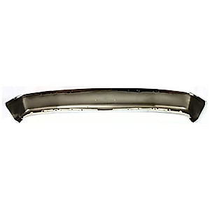 Crash Parts Plus Chrome Steel Front Bumper for Ford Bronco, F-150, F-250, F-350 - FO1002236