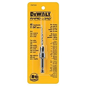 DEWALT DW2568 #8 Countersink with 11/64-Inch Drill Bit