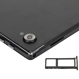 DAUERHAFT Tablet PC, 5GWIFI 8GB RAM 256GB ROM Stereo Dual Speakers Black 10.1 Inch Smart Tablet Fast Charging 2 in 1 for Office (US Plug)