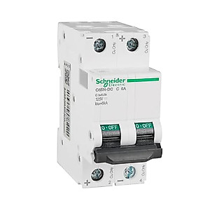 2pcs Multi 9 IC65N-DC MCB 2P DC Miniature Circuit Breaker C 1A 2A 3A 4A 6A 8A 10A 16A 20A 25A 32A 40A 50A 63A 80A (Size : 2, Color : 63A)